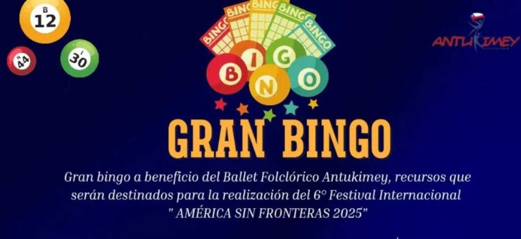 Atención: Gran Bingo Organiza Ballet Folclórico Antukimey, próximo ...